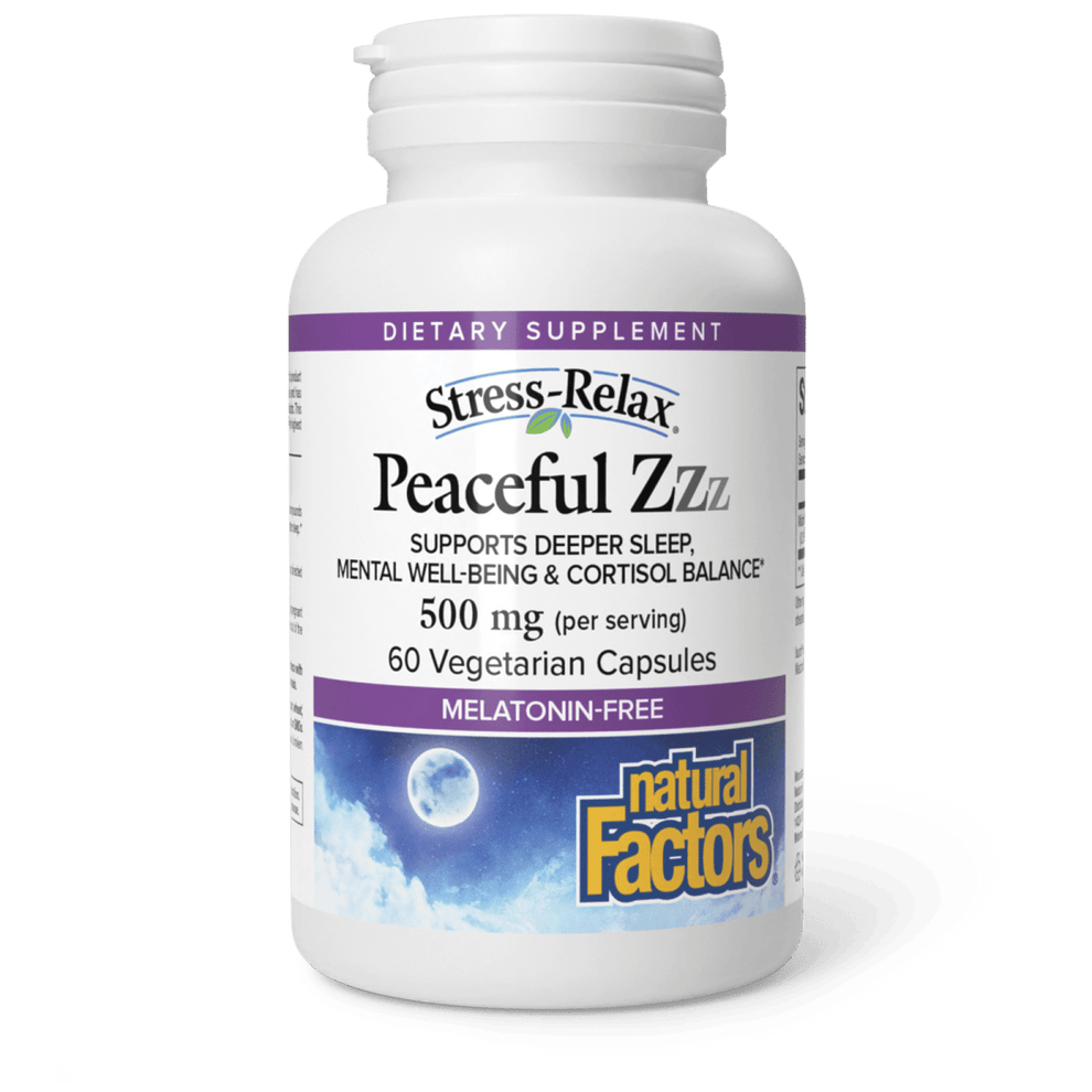 Peaceful Zzz – Melatonin-free 500mg 60 capsules – Gig Harbor Apothecary LLC