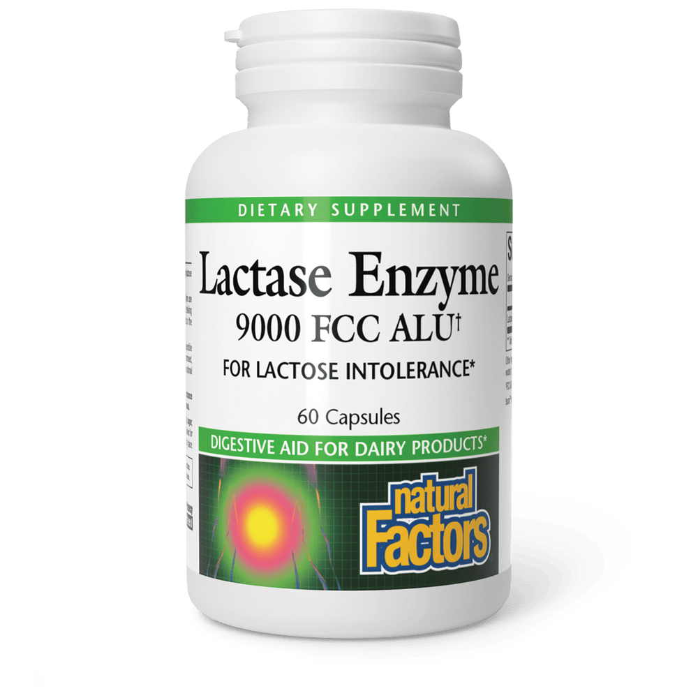 Lactase Enzyme 9000 FCC ALU for Lactose Intolerance 60 capsules – Gig ...